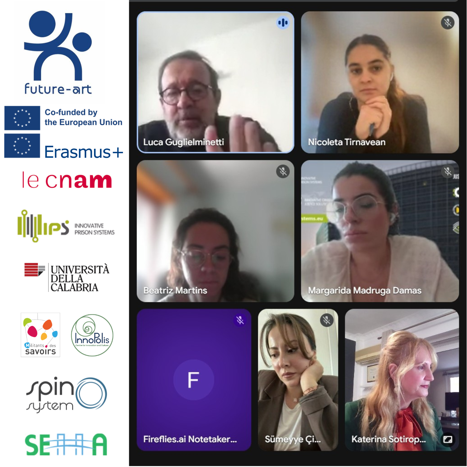 FUTURE-ART Project – Impact Coordination Meeting 27/11/25 - Innopolis